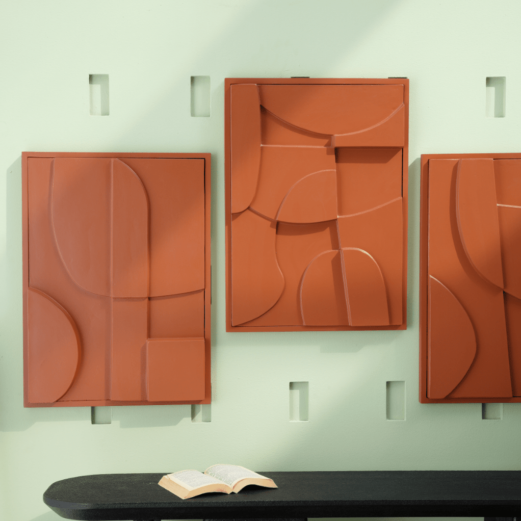 SENJA ABSTRACT WALL ART — Wood Culture