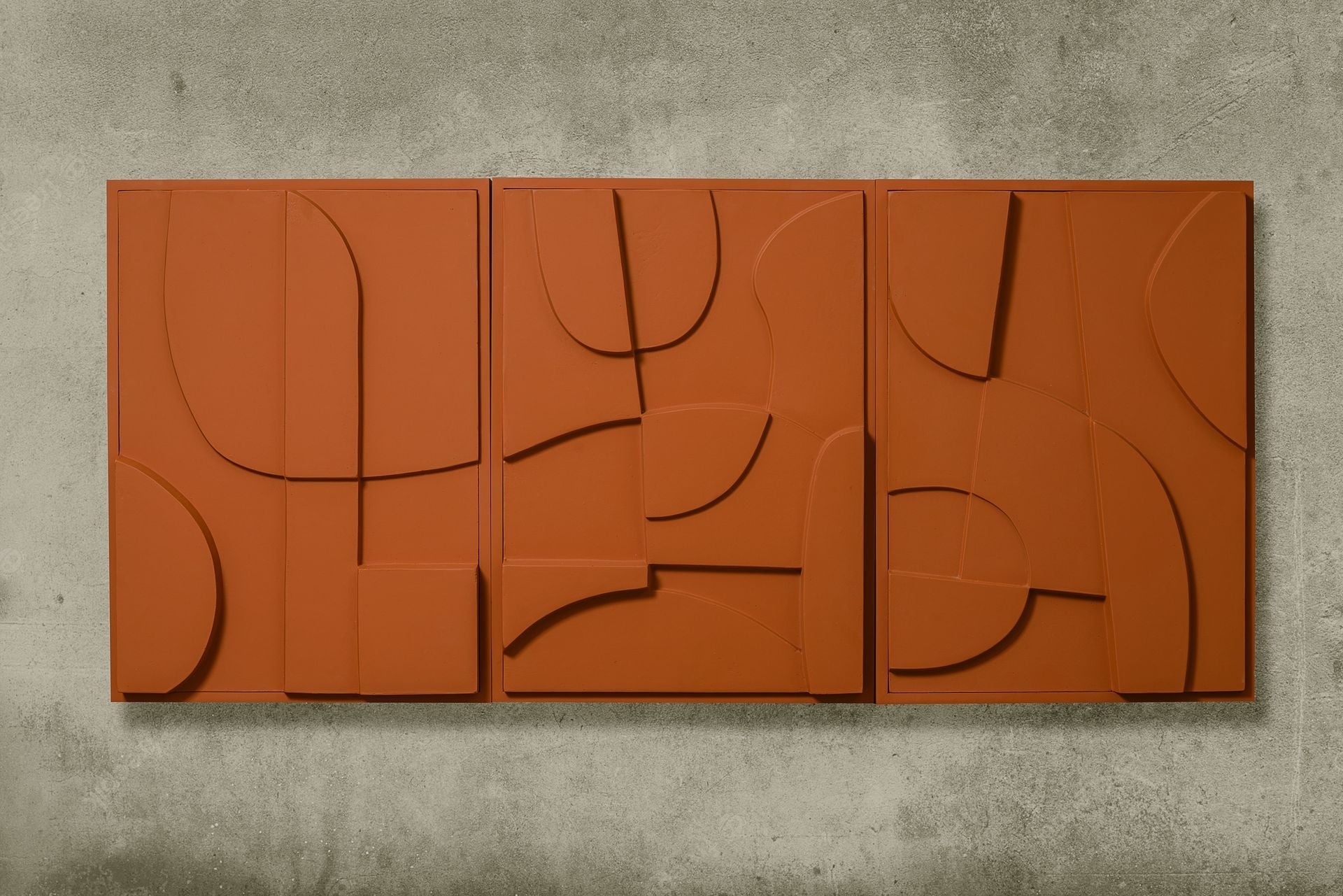SENJA ABSTRACT WALL ART — Wood Culture