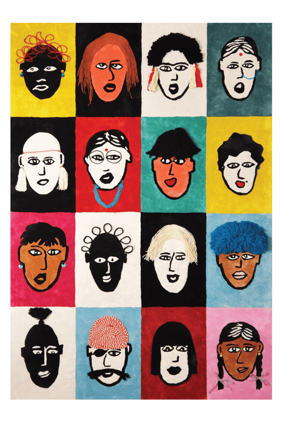 FACE RUG/RUG/CARPET/WOOD CULTURE/NEYTT — Wood Culture