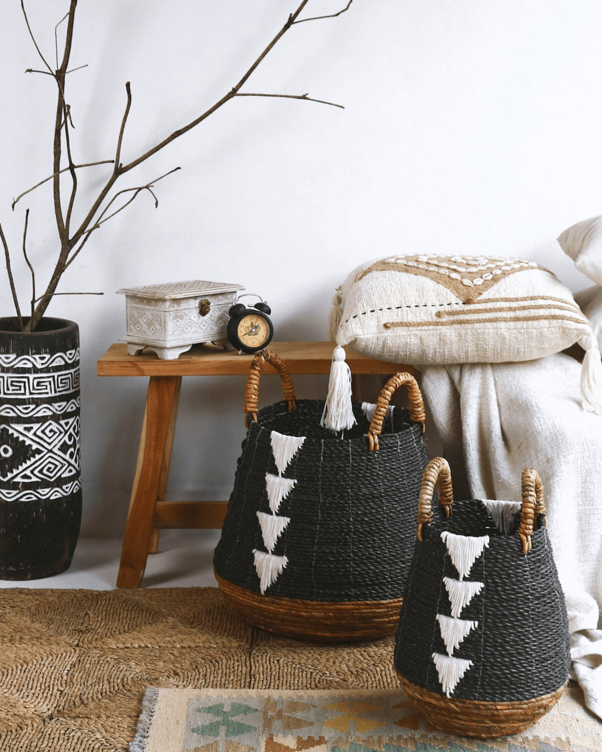 KIRANA BASKET S/2 /BASKET / WOOD CULTURE — Wood Culture