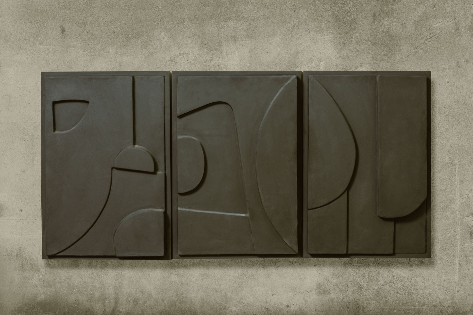 SENJA ABSTRACT WALL ART — Wood Culture