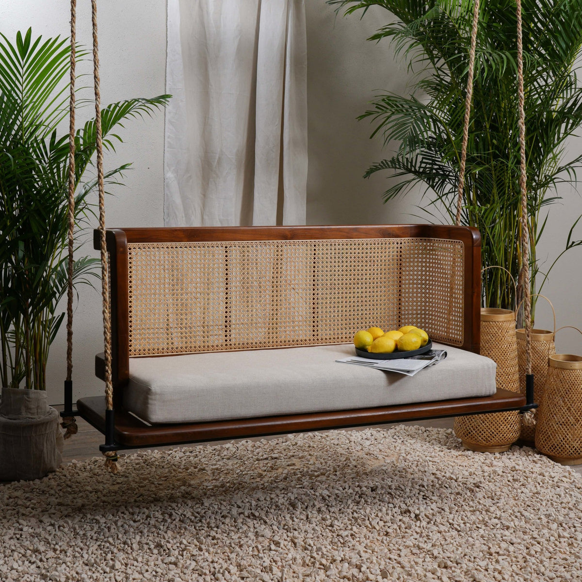 ANGELA RATTAN SWING — Wood Culture